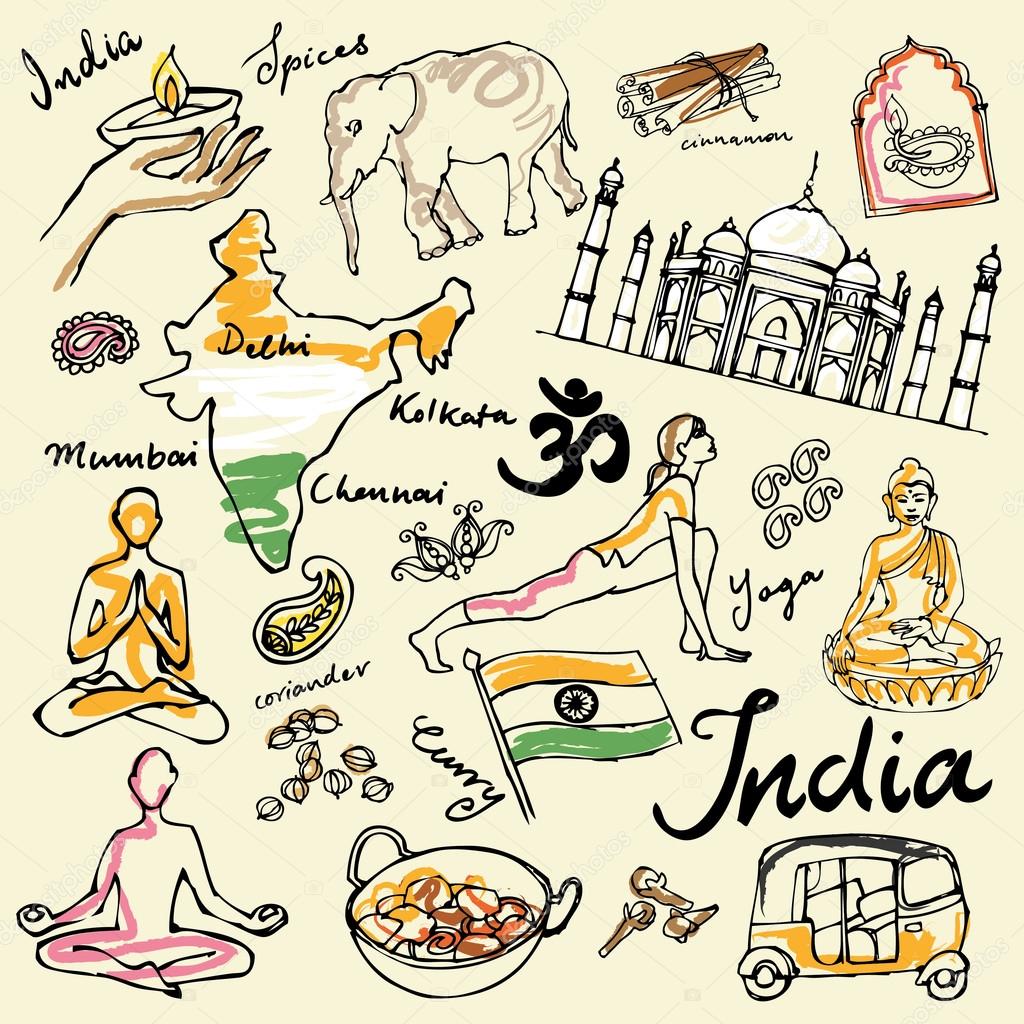 India Map Icon