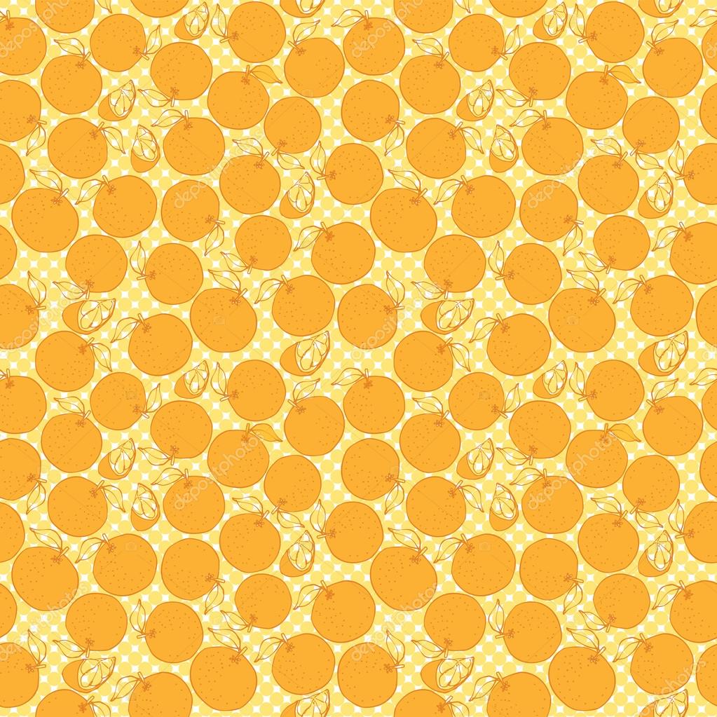Oranges pattern Stock Vector Image by ©OMW #48699009