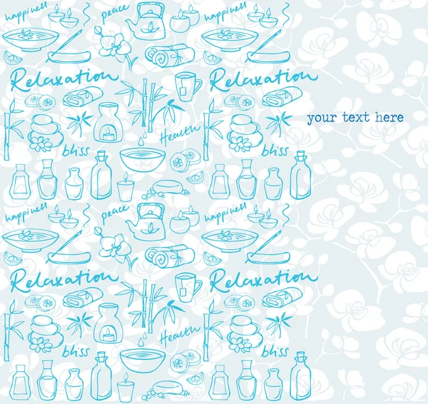 Spa & beauty pattern Stock Vector Image by ©OMW #48721355