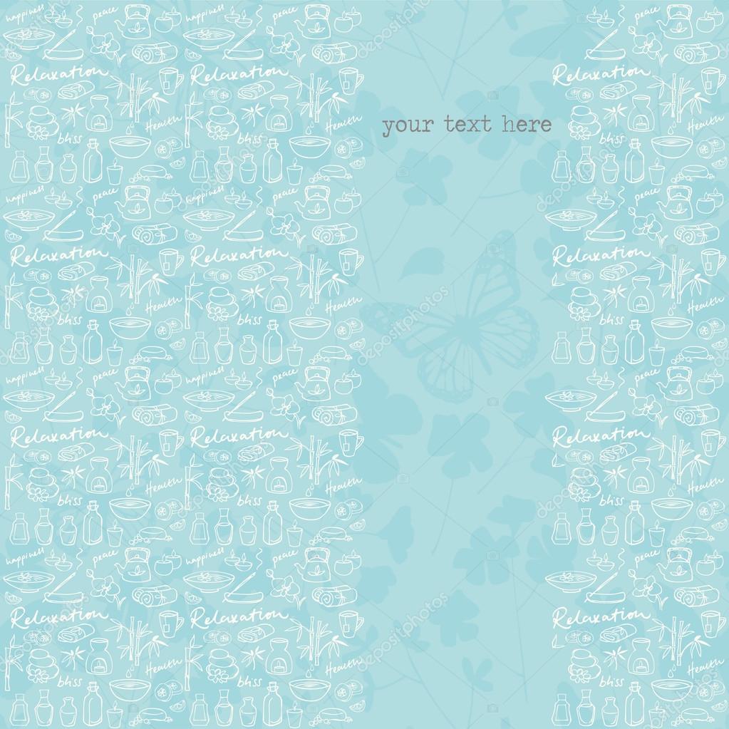 Spa & beauty pattern Stock Vector Image by ©OMW #48721555