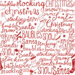 Christmas words pattern Stock Vector Image by ©OMW #48660605