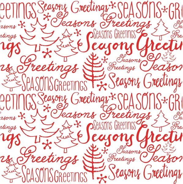 Christmas words pattern — Stock Vector © OMW #48660605