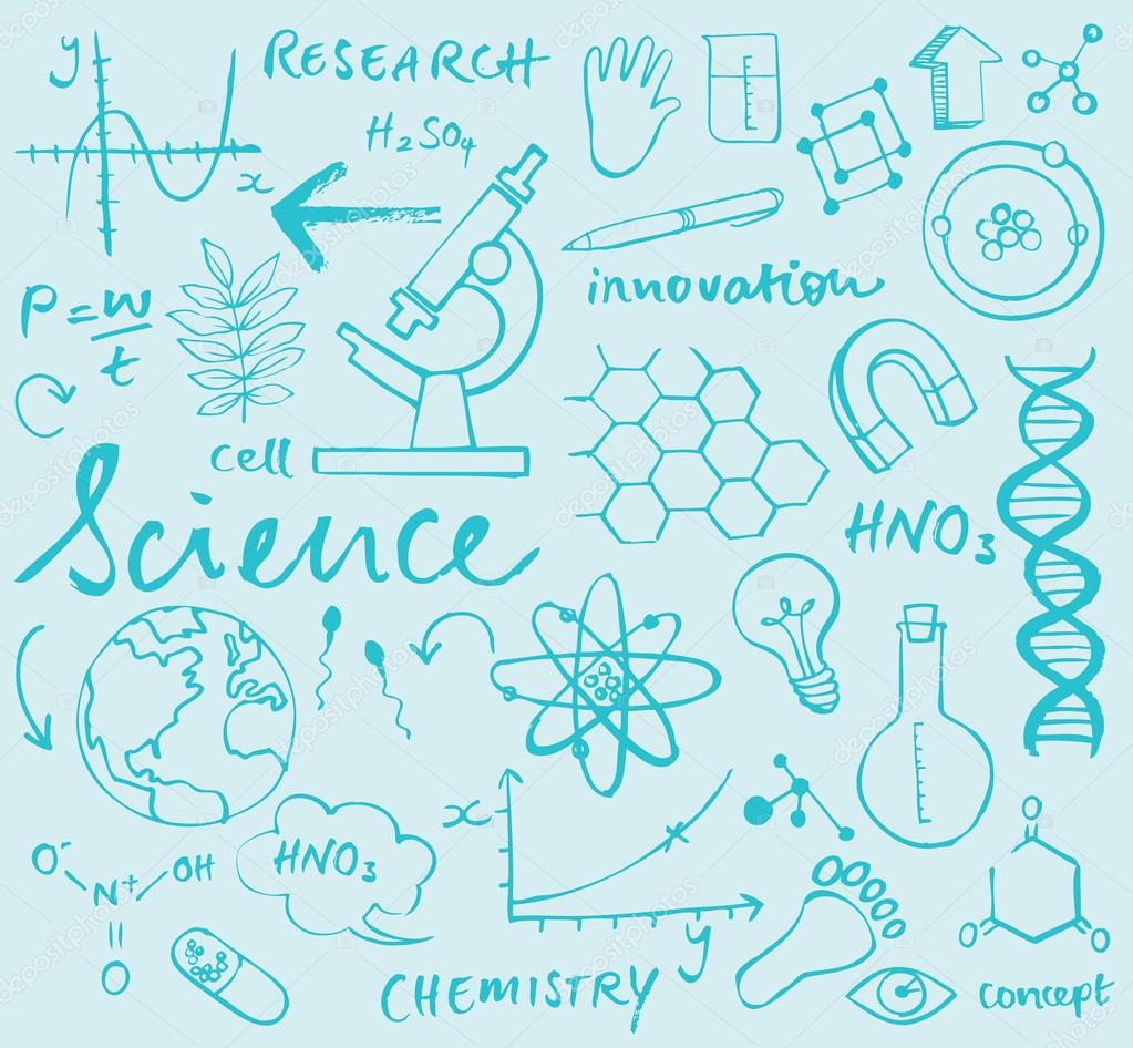 Science background — Stock Vector © OMW #49204579