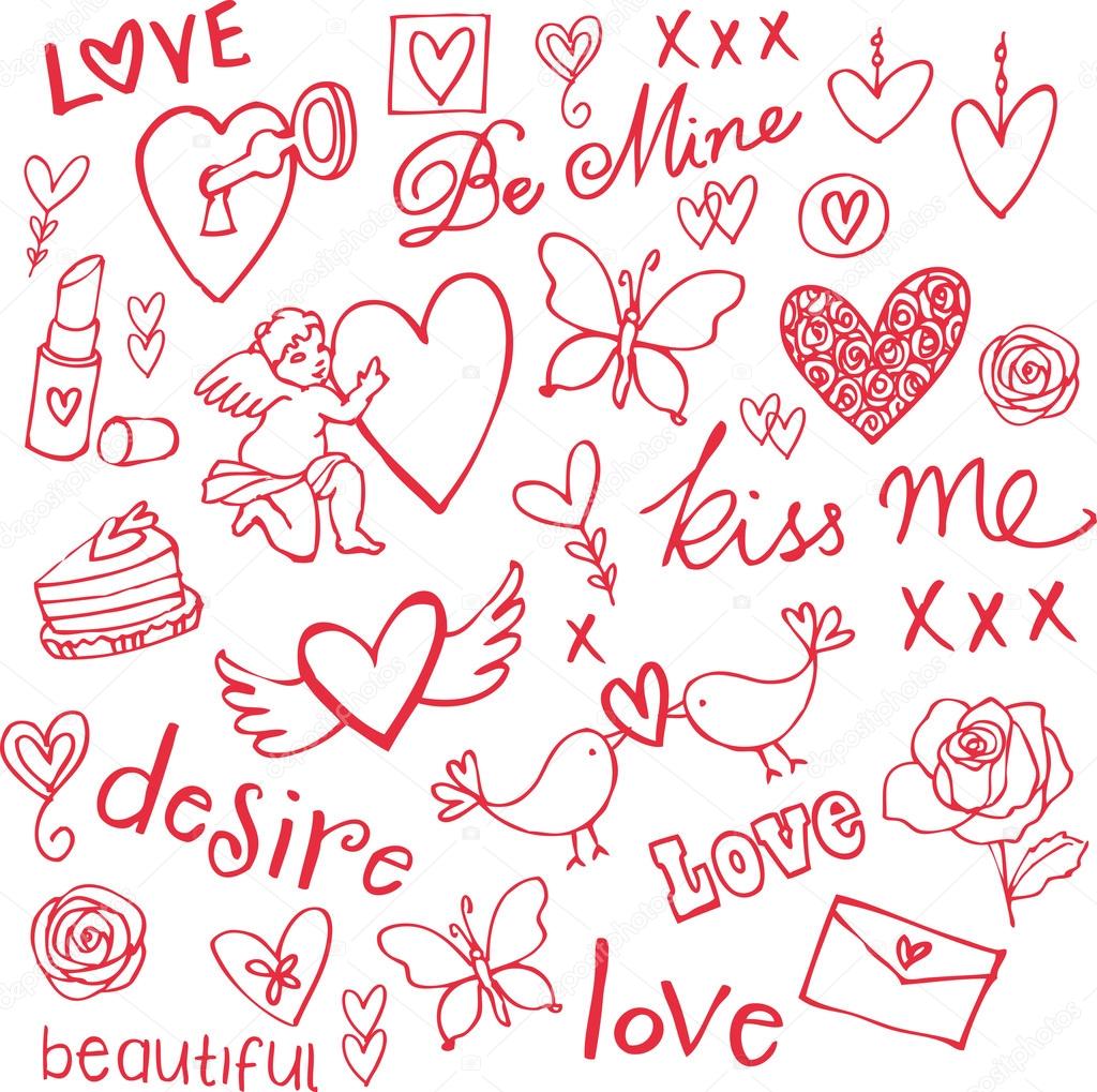 Simple Love Doodles