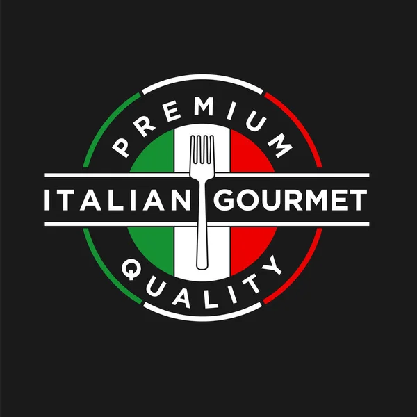 Italian Food Vector Logo Design Illustration Italian Restaurant Logo ...