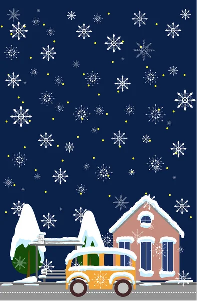 Merry christmas bus, Royalty-free Merry christmas bus Vector Images ...