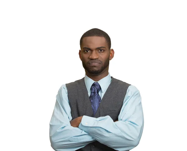 Annoyed, grumpy executive business man Stock Photo by ©SIphotography ...
