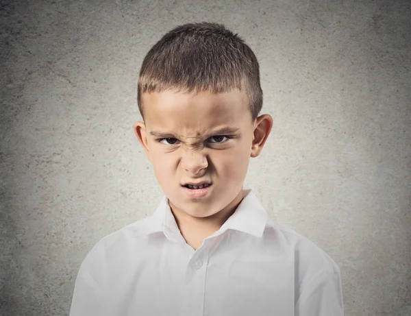 Angry boy screaming, demanding something — Stock Photo © SIphotography ...