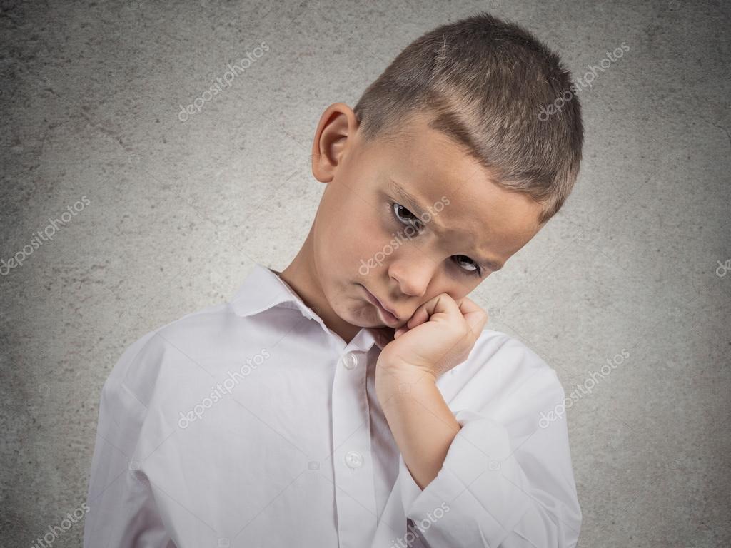 Sad Depressed Tired Child Stock Photo by ©SIphotography 51625987