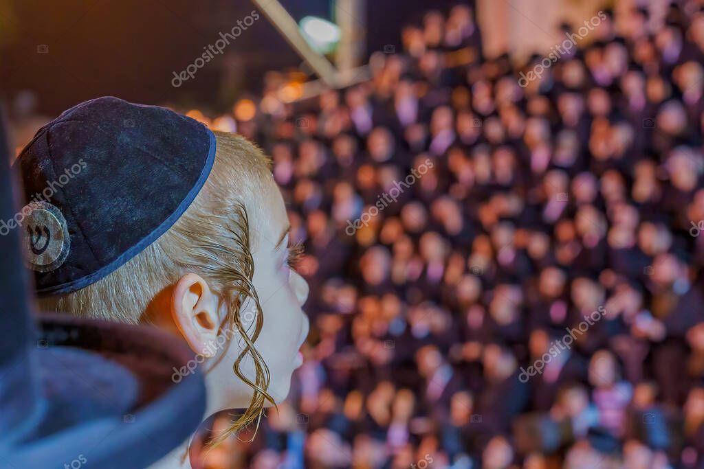 Haifa, Israel - 18 de mayo de 2022: Lag BaOmer celebra las fiestas de ...