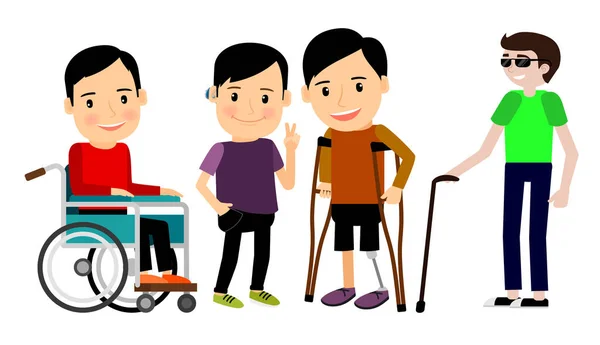 100,000 Disabled kids cartoon Vector Images | Depositphotos