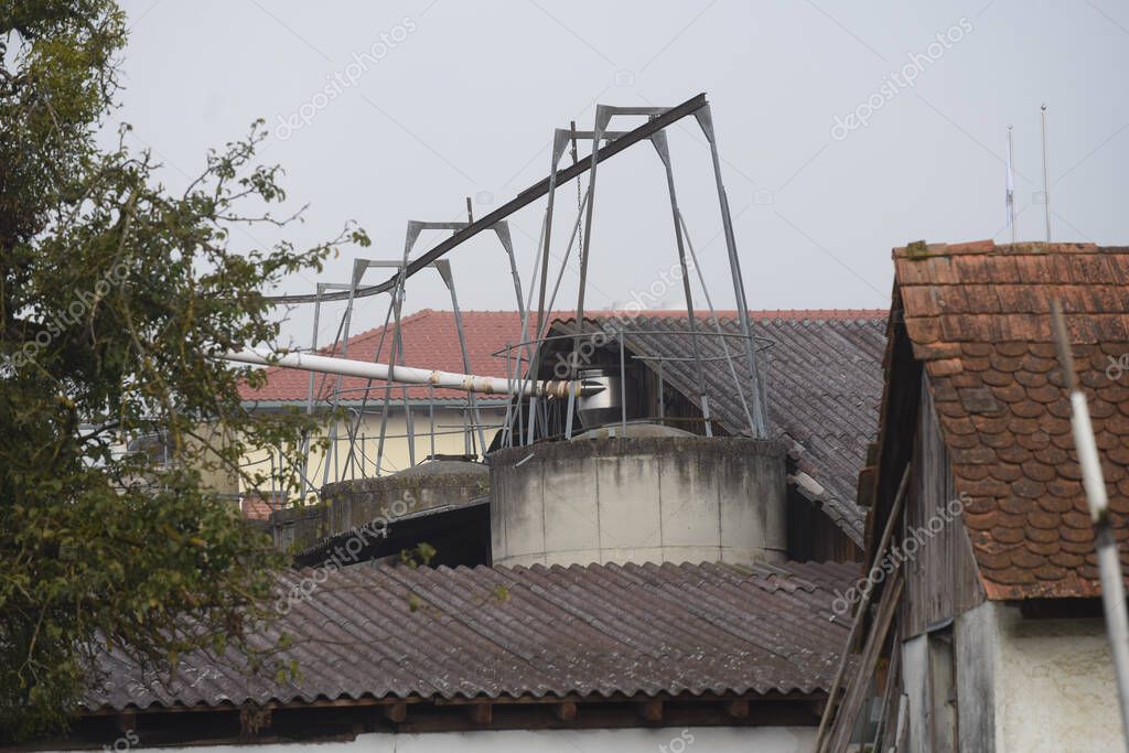 torres de silos para el almacenamiento de materiales a granel en un ...