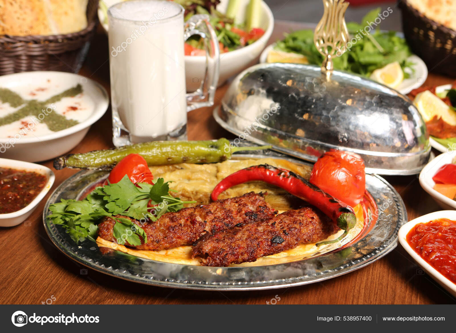 Turkish Arabic Traditional Ramadan Kebab — Stock Photo © utkudemirsoy ...