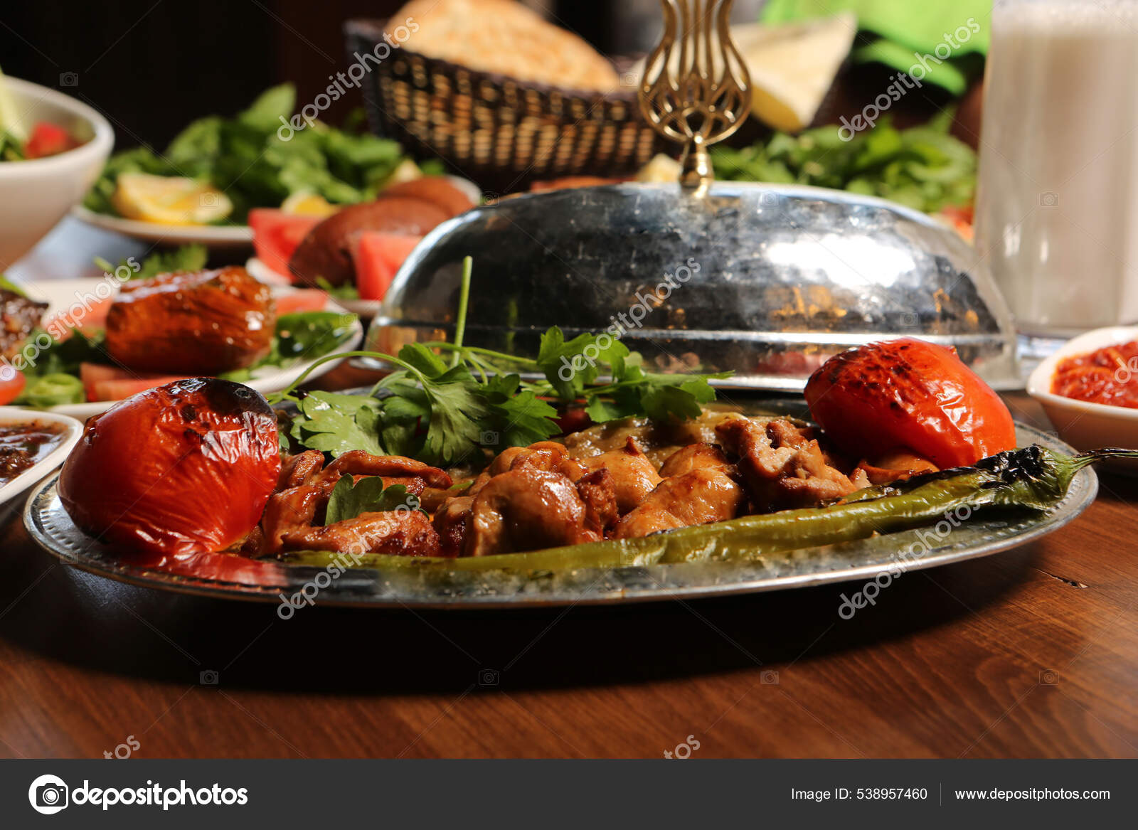 Turkish Arabic Traditional Ramadan Kebab — Stock Photo © utkudemirsoy ...