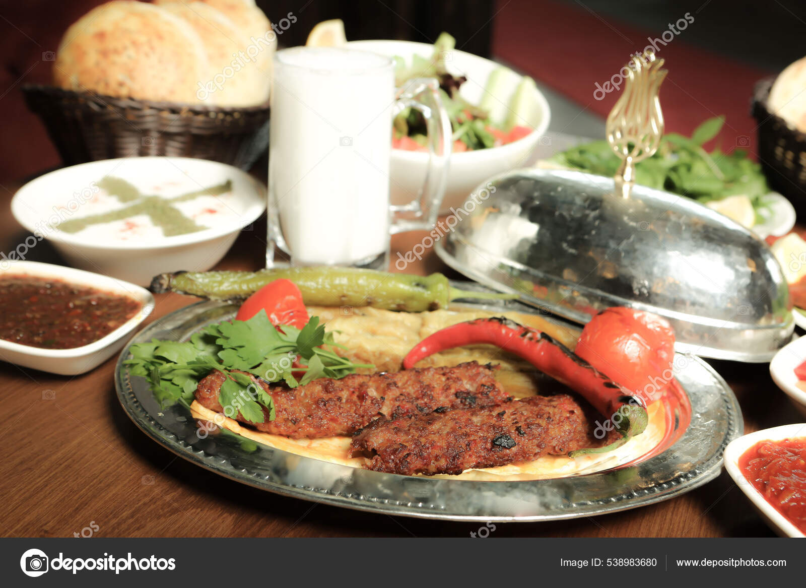 Turkish Arabic Traditional Ramadan Kebab — Stock Photo © utkudemirsoy ...