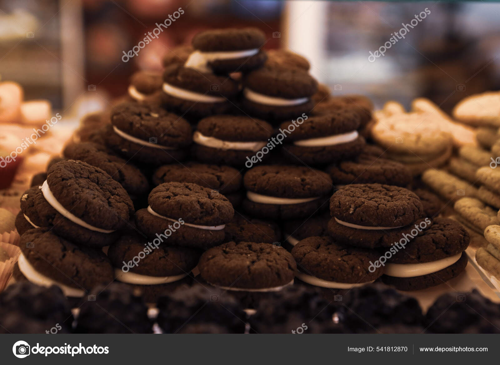 Group Assorted Cookies Chocolate Chip Oatmeal Raisin White Chocolate ...