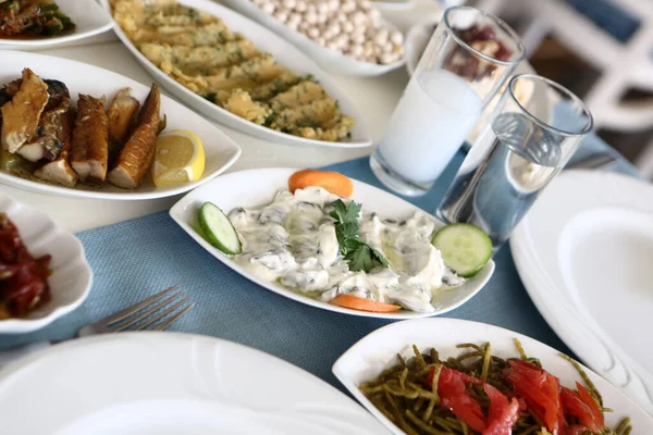 Greek food dinner Stock Photos, Royalty Free Greek food dinner Images ...