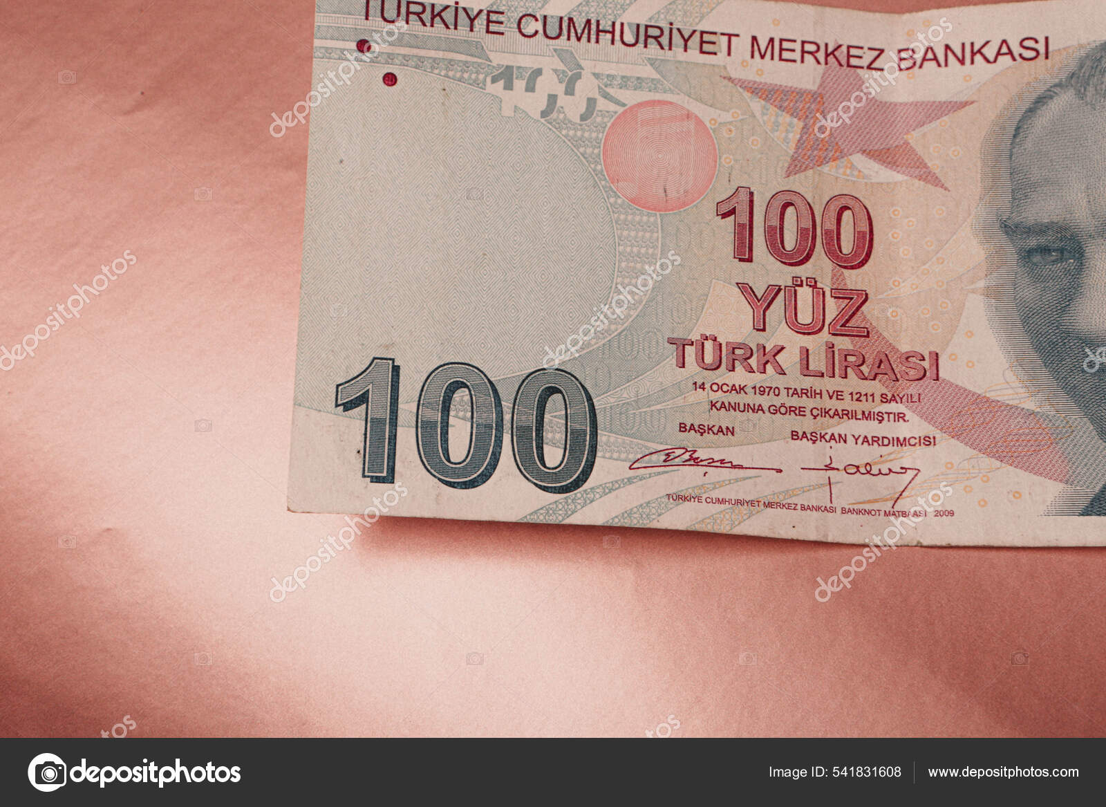 Moneda Turca Billetes Lira Turca — Foto editorial de stock ...