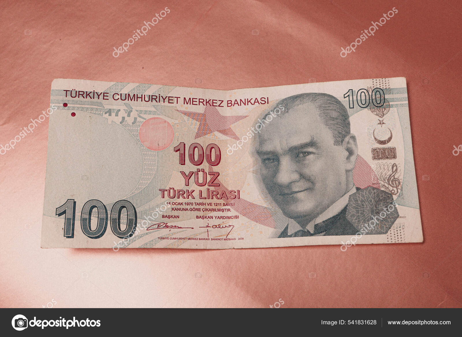 Turkish Currency Turkish Lira Banknotes — Stock Editorial Photo ...