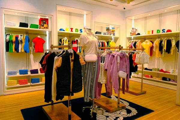 Clothes shop interior Stock Photos, Royalty Free Clothes shop interior ...