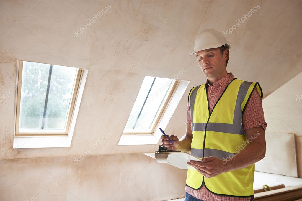 Building Inspector Looking At New Property Stock Photo by ©HighwayStarz ...