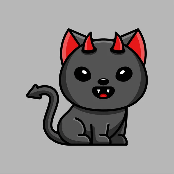 100,000 Devil cat Vector Images | Depositphotos