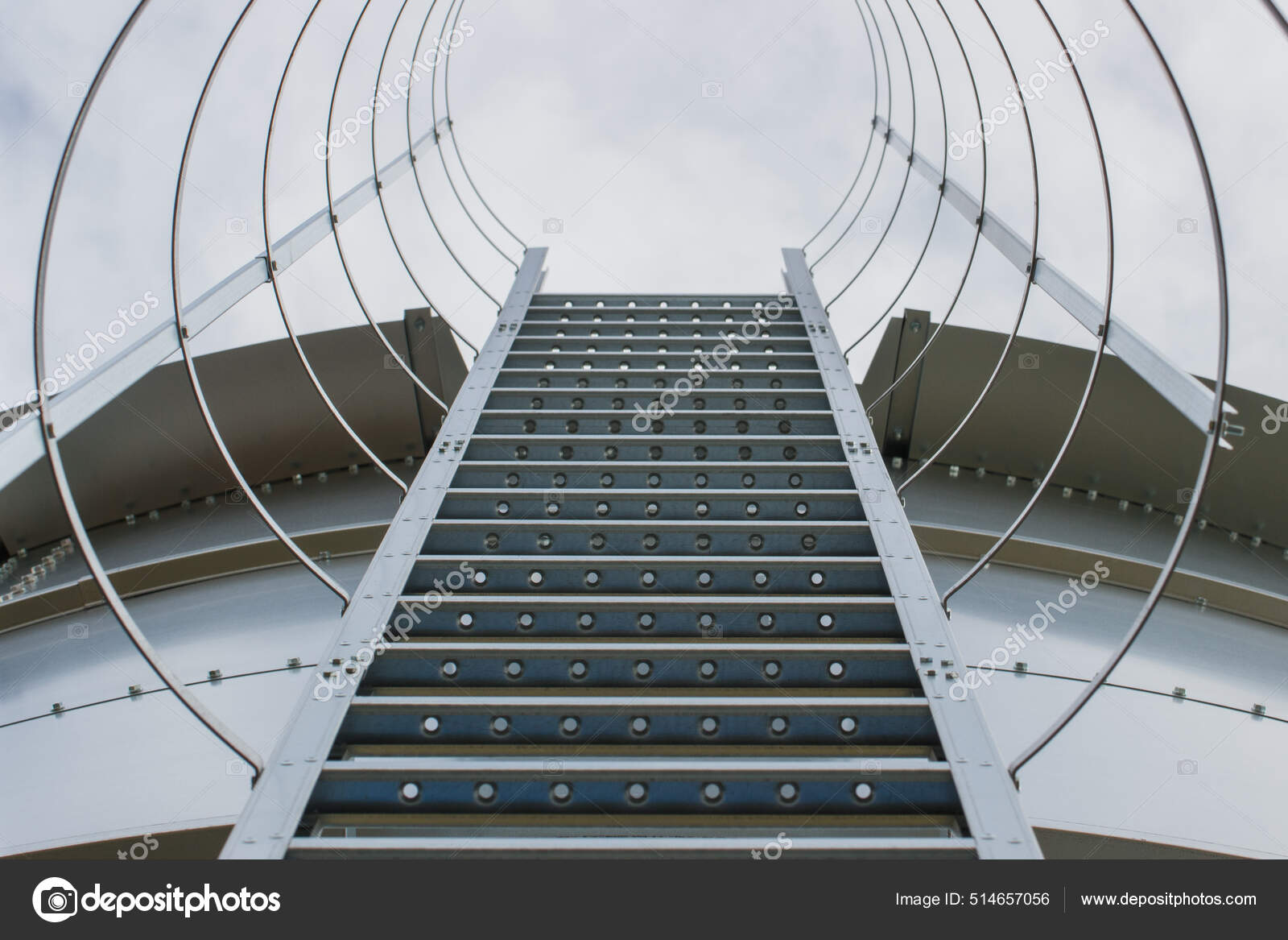 Ladder Silo Storage Grain Harvest Detail Agricultural Equipments ...