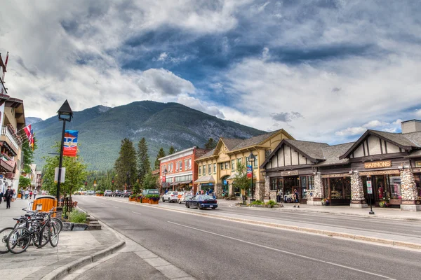 Banff Townsite in the Canadian Rockies, Canada – Stock Editorial Photo ...