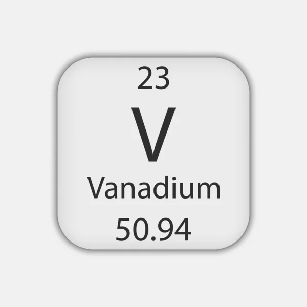 Vanadium Periodic Table