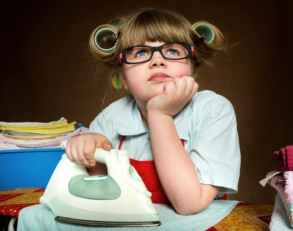 Ironing boring - Stock Image - Everypixel