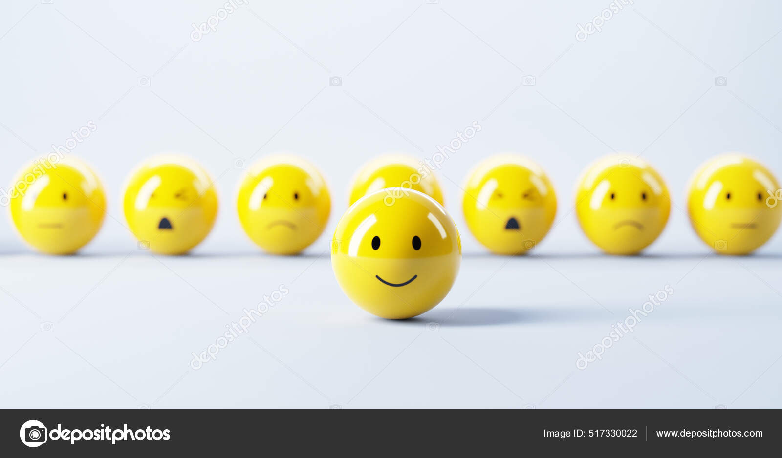Closeup Emoji Emoticon Happy Smiley Face Set Emoji Emoticons Sad Stock ...