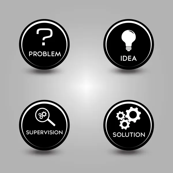 Problem solving icon Stock Vectors, Royalty Free Problem solving icon ...
