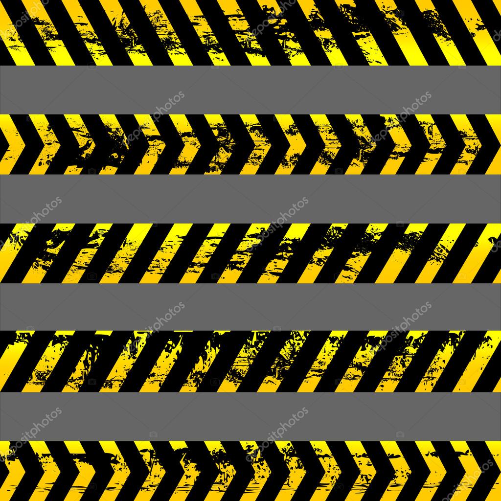 Caution Stripes Grunge