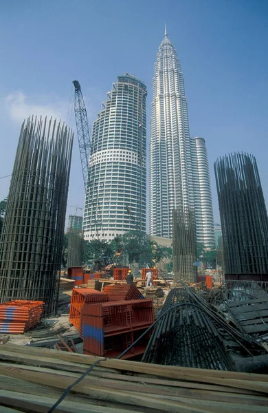 Construcción De Las Torres Petronas