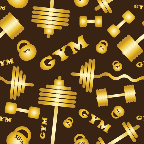 Gym. Seamless vector pattern. Stock Vector Image by ©Lyusjen #49370105