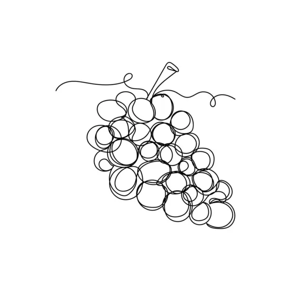 Single Grape Clip Art