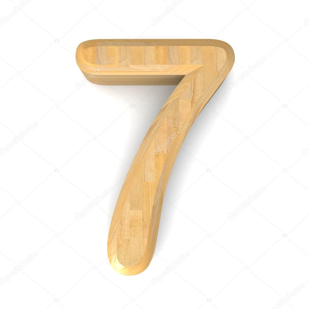 Wooden figure 7. Stock Photo by ©Best3d 51182807