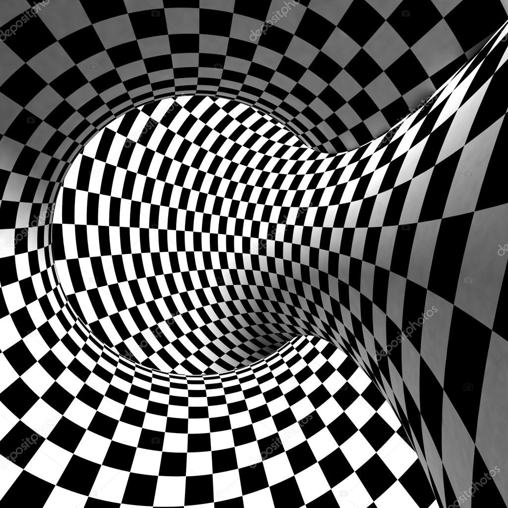 Damier Texture Fond 3d