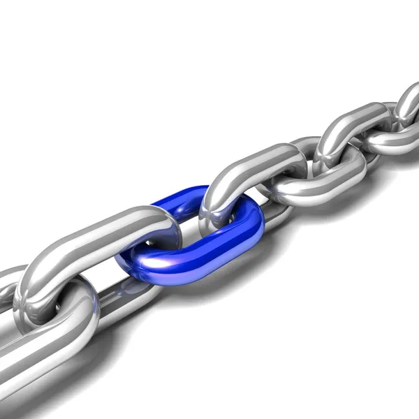 Abstract 3D illustration of a single chain link Stock Photo by ©Best3d ...