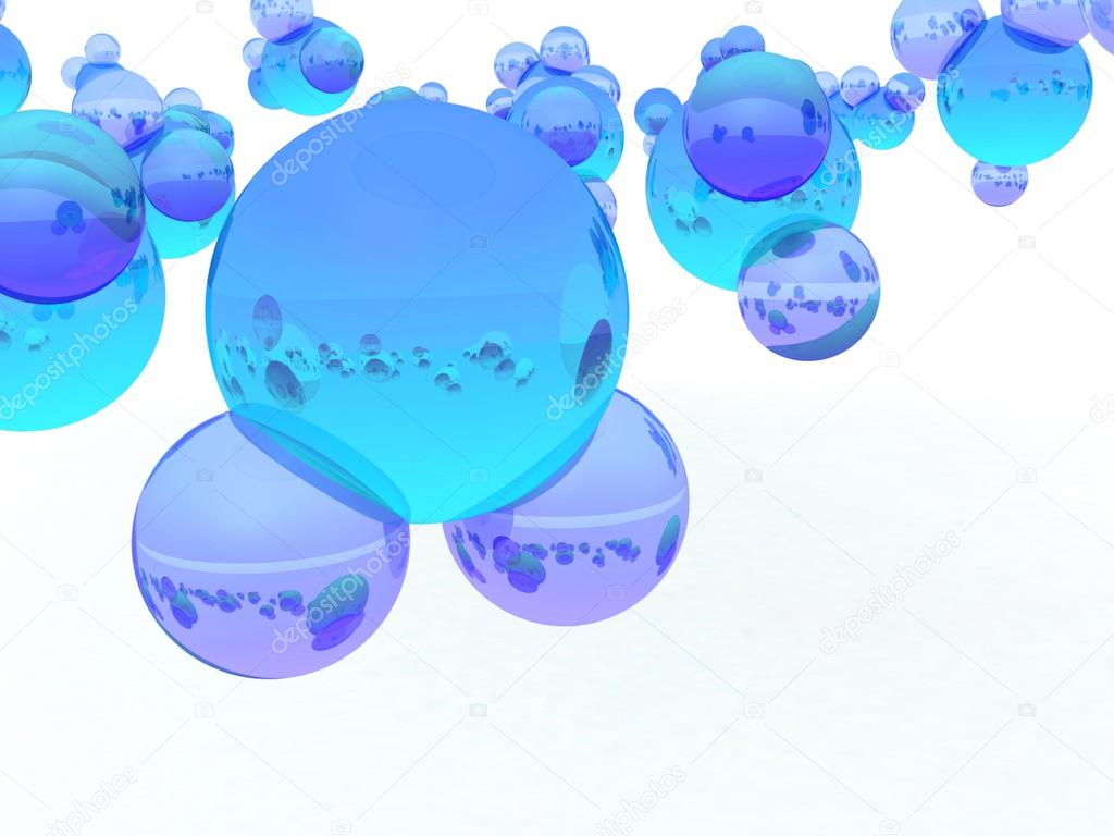 Water molecule — Stock Photo © Best3d #51226971