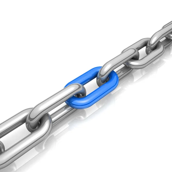Abstract 3D illustration of a single chain link Stock Photo by ©Best3d ...