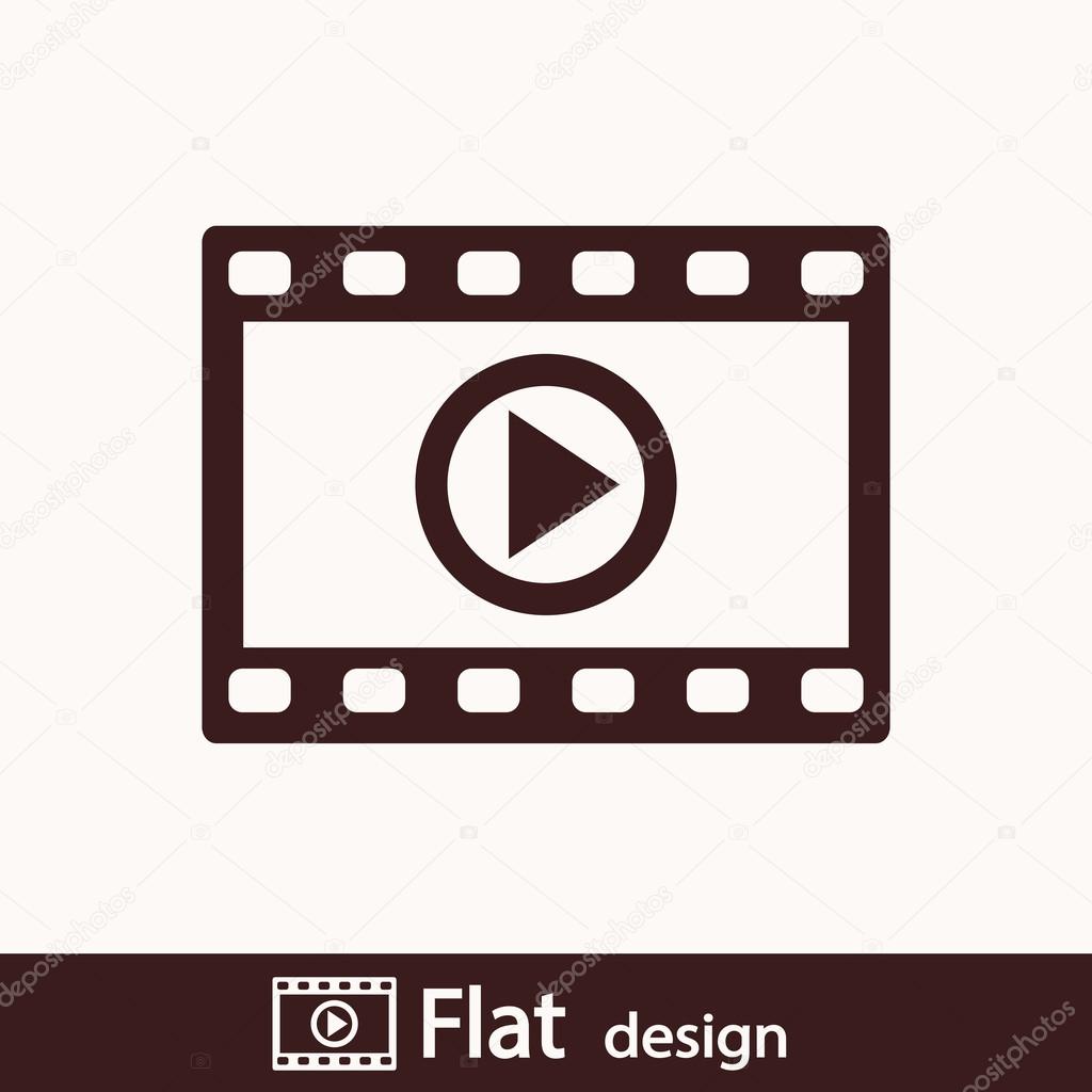 Film icon — Stock Photo © Best3d #51296041