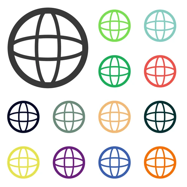 Globe icons Stock Photo by ©Best3d 51531221