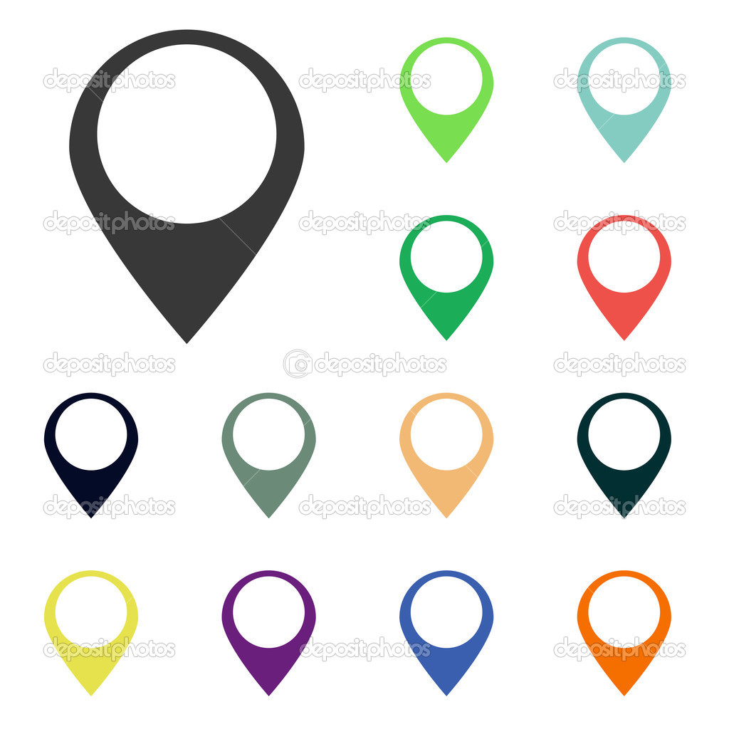 Pointer icons — Stock Photo © Best3d #51531277