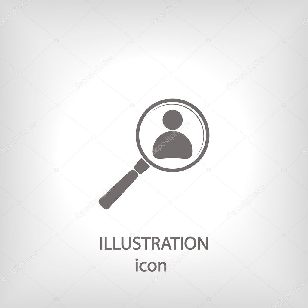 Looking For Employee Search icon — Stock Photo © Best3d #51666831