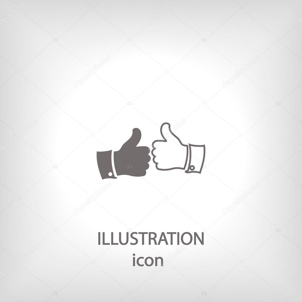 Thumb up, like icon — Stock Photo © Best3d #51667423 Thumb up, like icon — Stock Photo © Best3d #51667423
