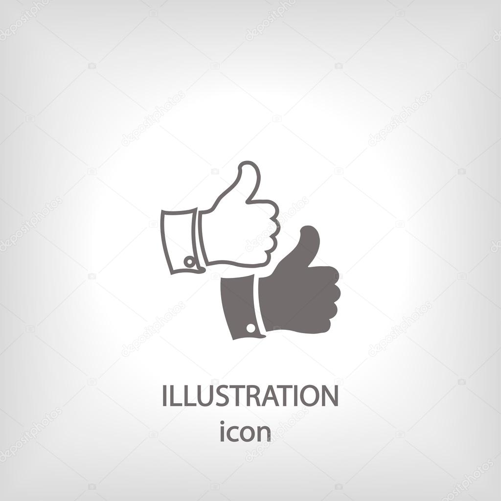 Thumb up, like icon — Stock Photo © Best3d #51667425 Thumb up, like icon — Stock Photo © Best3d #51667425