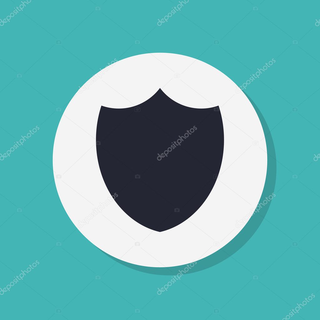 Shield icon design — Stock Photo © Best3d #51698751