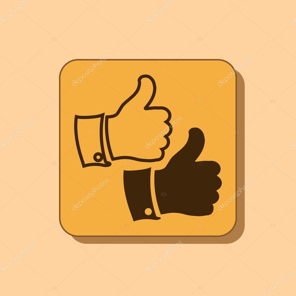 Thumb up, like icon — Stock Photo © Best3d #51700957 Thumb up, like icon — Stock Photo © Best3d #51700957