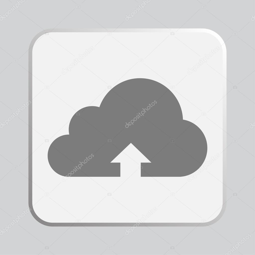 Cloud upload icon — Stock Photo © Best3d #51727381